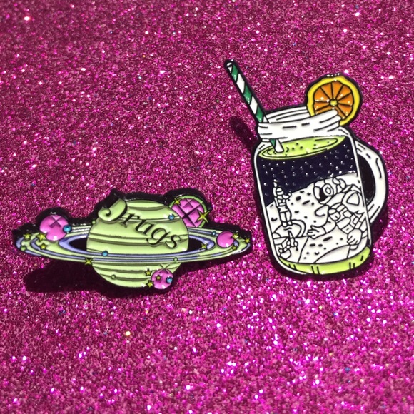 Accessories | 315 Space Saturn Pins | Poshmark